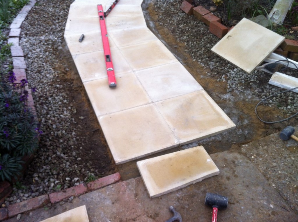 Slab Path 6 of 9 - New Build Landscapes