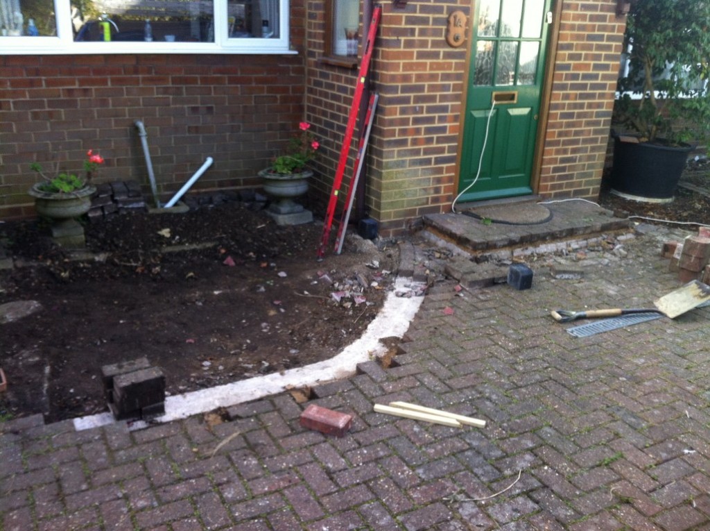 Disabled Block Paving Ramp - New Build Landscapes